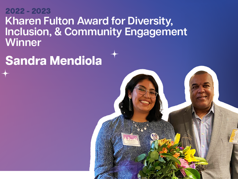 Mendiola Wins 2022-2023 Kharen Fulton Award | Emory University | Atlanta GA